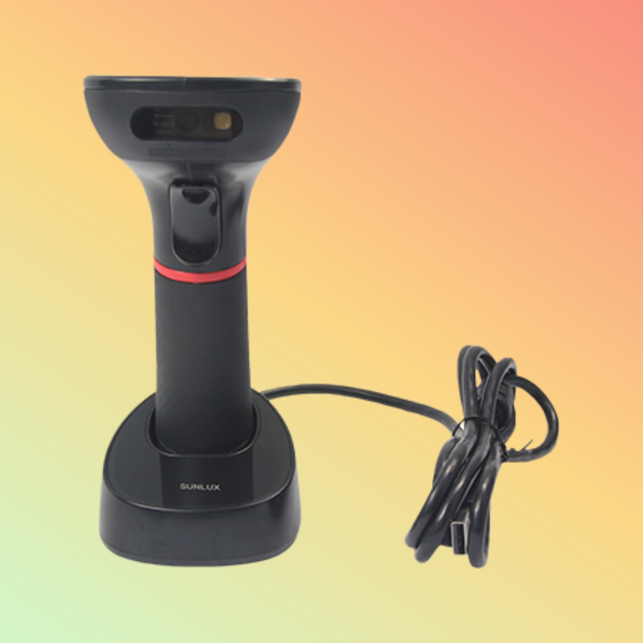 Sunlux XL-9610 Wireless 2D Barcode Scanner | High-Range Reader ...